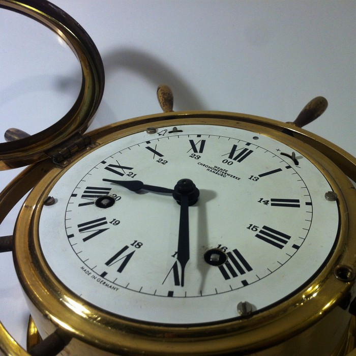 Antique WEMPE SHIP CLOCK | Antik Spalato Shop