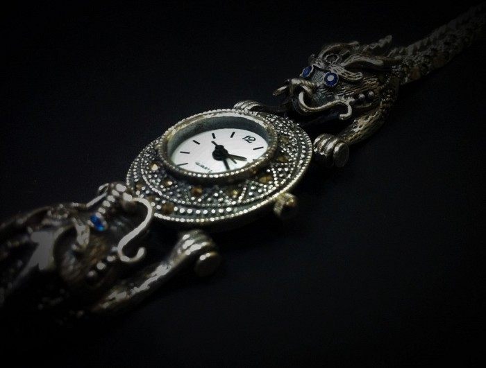 Antique Silver Dragon Watch | Antik Spalato Shop
