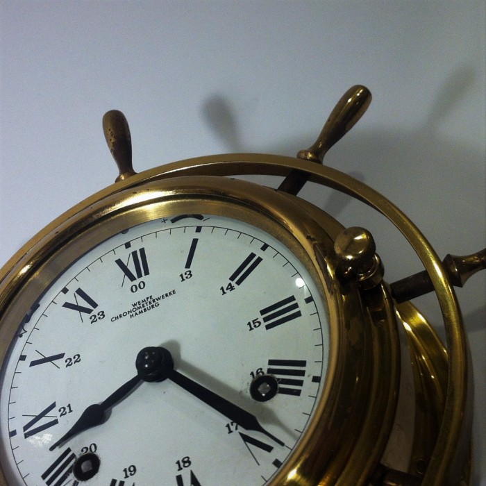 Antique WEMPE SHIP CLOCK | Antik Spalato Shop